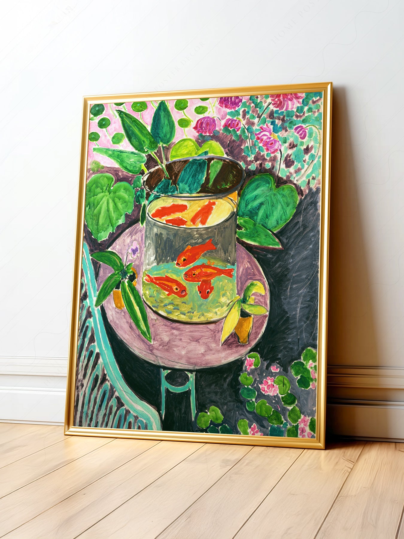 Henri Matisse, The Goldfish Bowl, Fine Art Print – Home Poster Decor